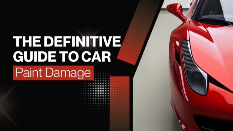 The Definitive Guide to Car Paint Damage | Mr Shine Wash